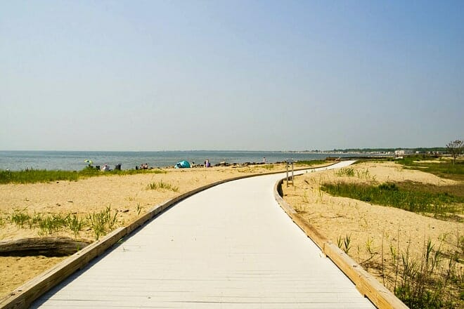 silver sands state park &mdash; milford