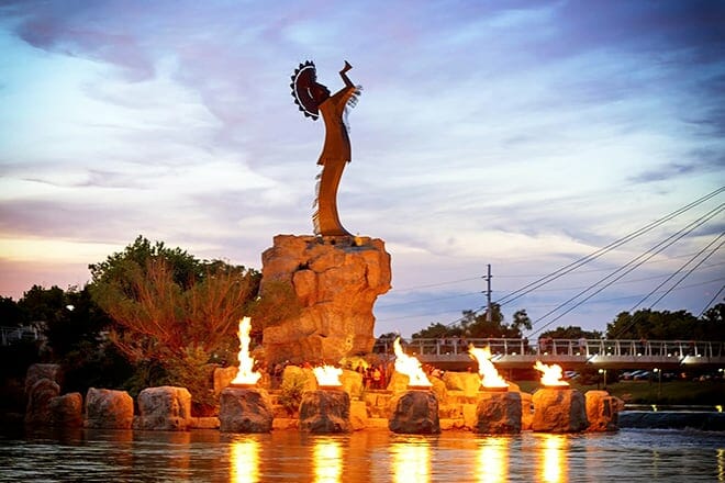 the keeper of the plains — wichita