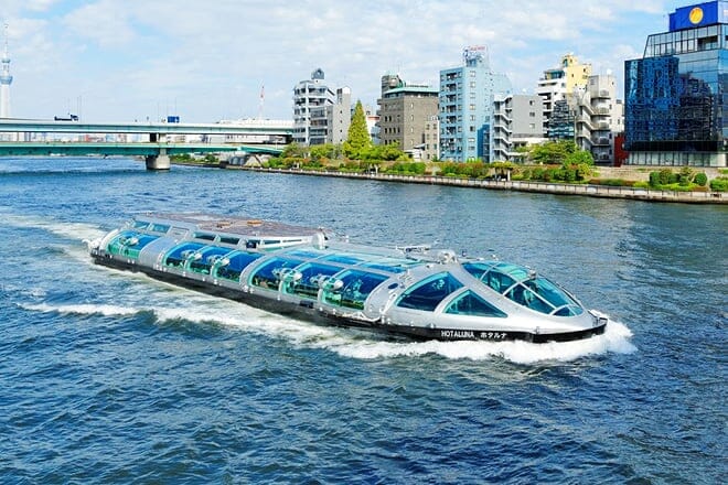 tokyo river cruise &mdash; taito city