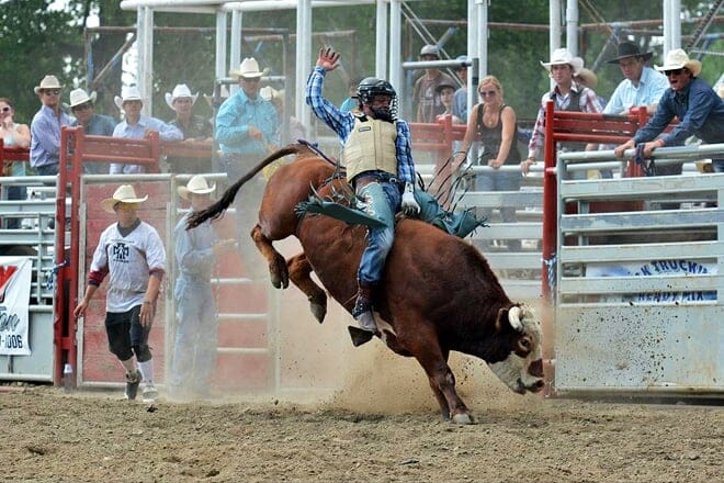 wild west yellowstone rodeo