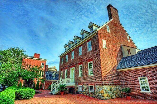 william paca house & garden &mdash; annapolis