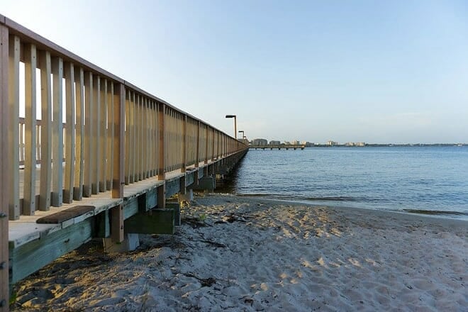 yacht club public beach