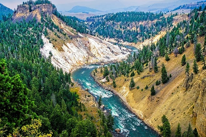 yellowstone river — yellowstone national park