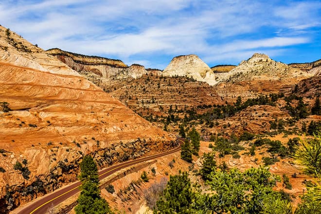 zion canyon scenic drive