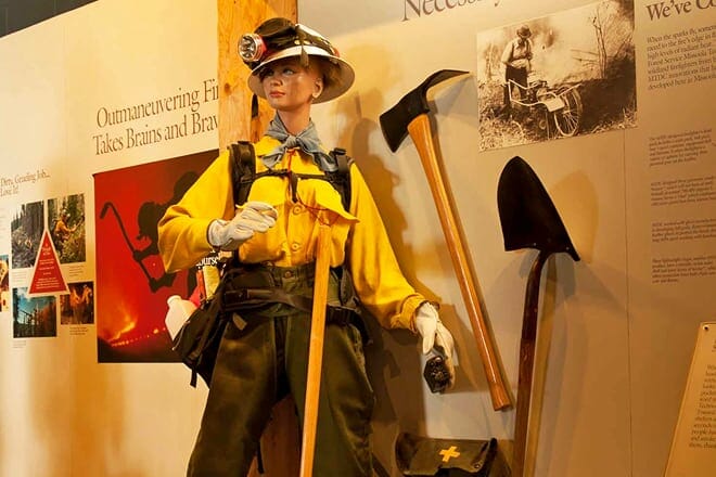 aerial fire depot and smokejumper center