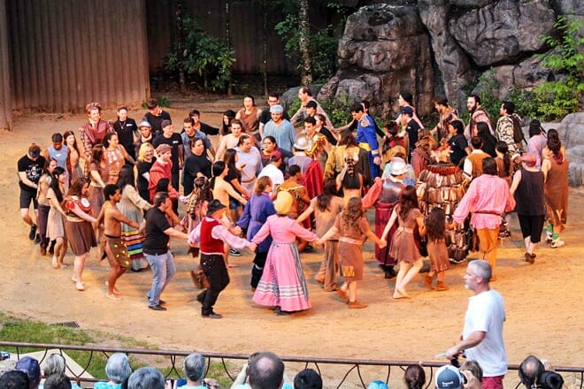 cherokee mountainside theatre
