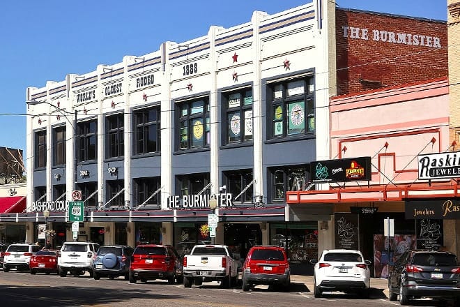 downtown historic area