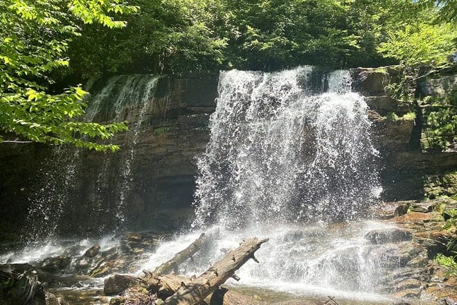 glen onoko falls — jim thorpe