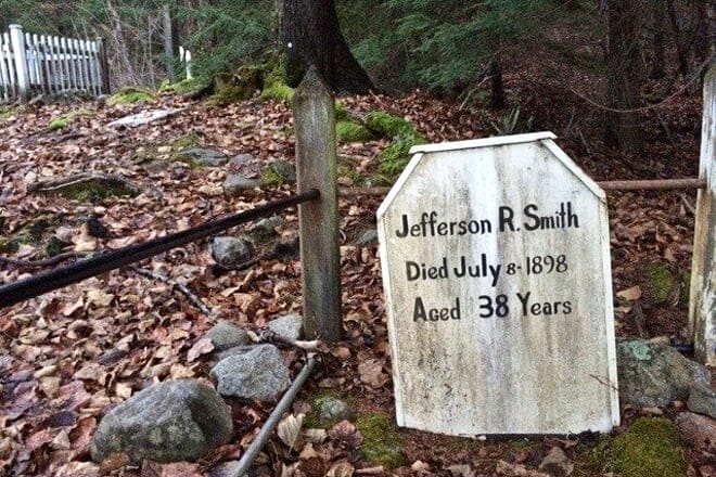 gold rush cemetery