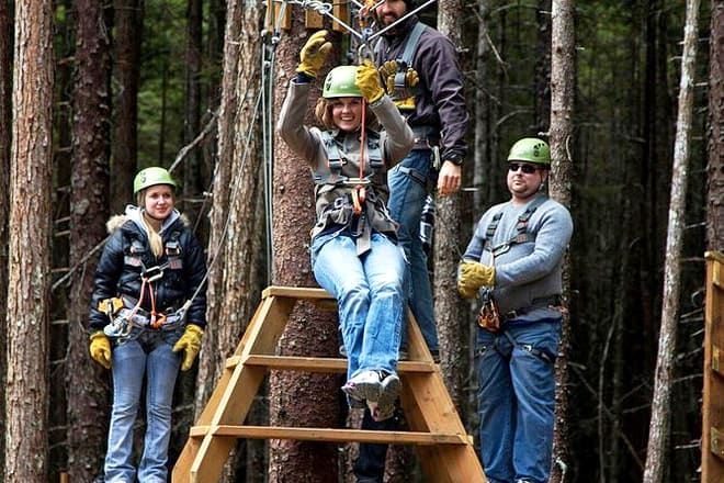 grizzly falls zipline