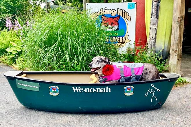 hocking hills canoe livery