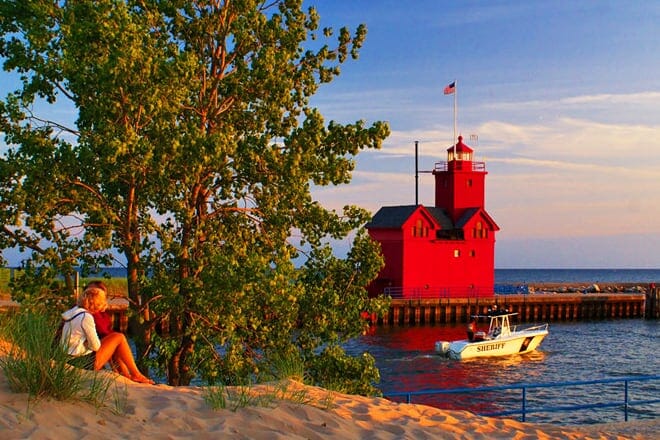 holland state park beach