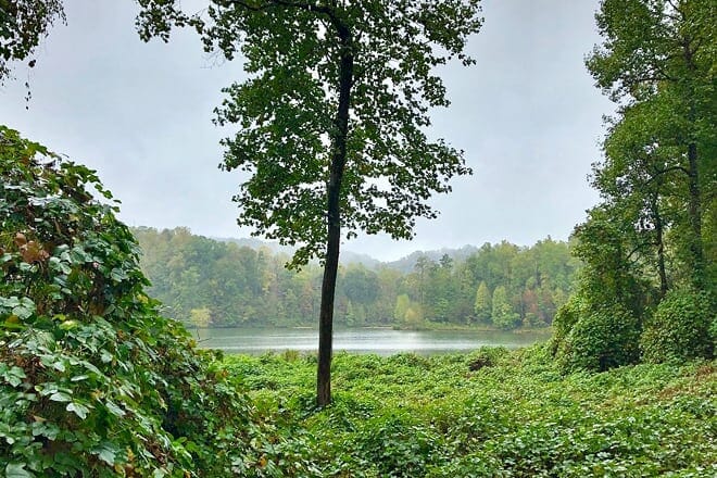 lake zwerner trail and pulloff