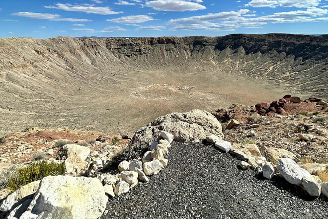 meteor crater