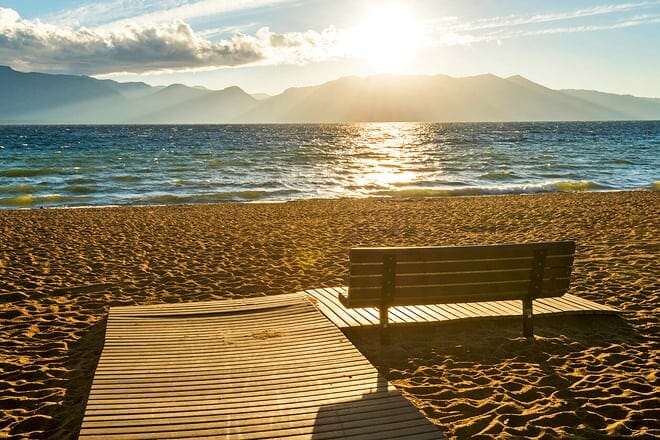 nevada beach &mdash; zephyr cove