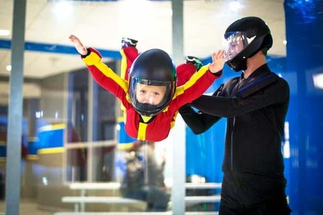 paraclete xp indoor skydiving