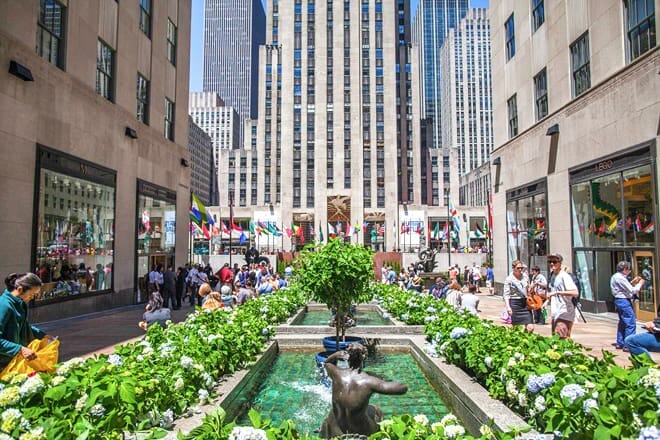 rockefeller center &mdash; new york city