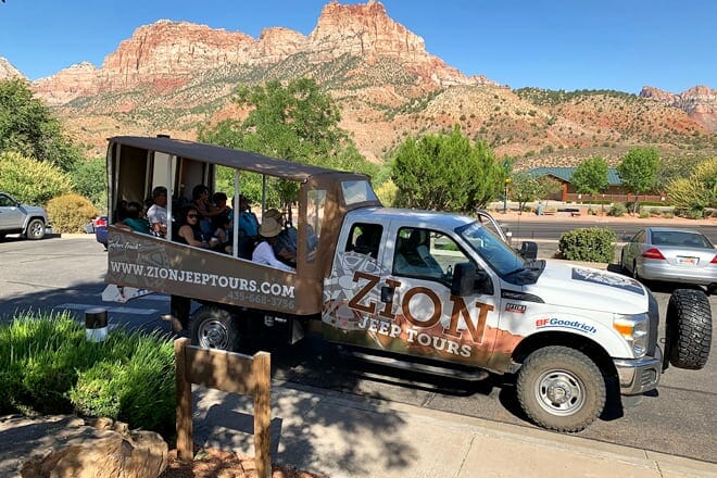 zion jeep tours