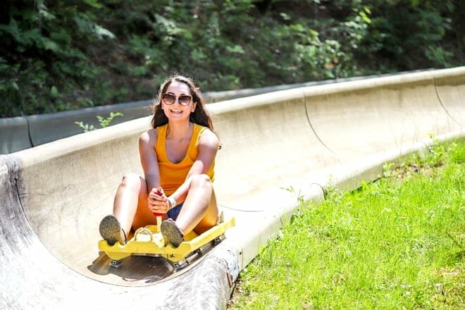 Attitash Mountain Resort's Alpine Slide &mdash; Bartlett