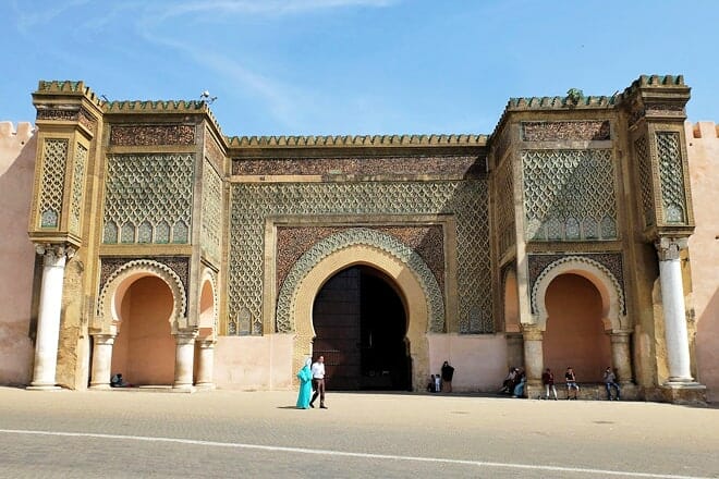 bab mansour al-'alj &mdash; meknes