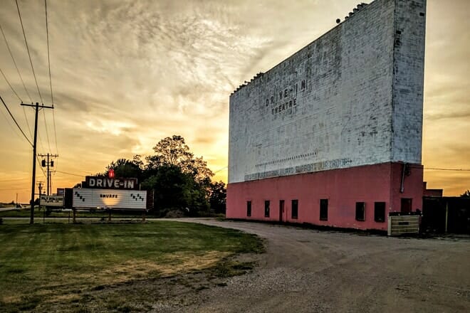 Blue Moonlight Drive-In Theater
