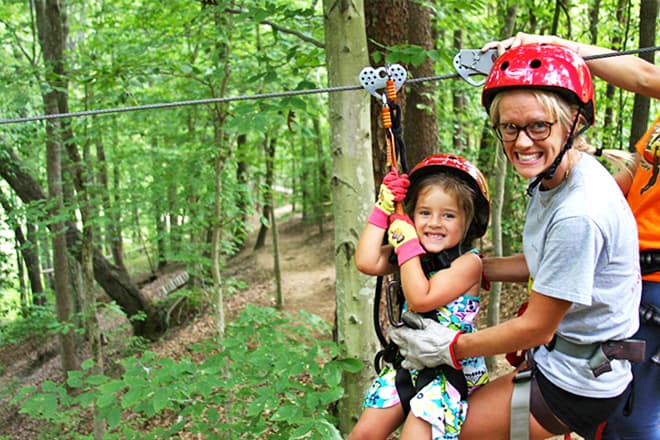 carolina ziplines canopy tour
