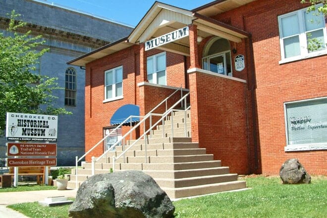 cherokee county historical museum