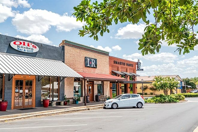 historic downtown district