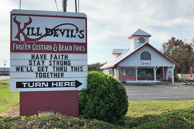 kill devil's frozen custard & beach fries
