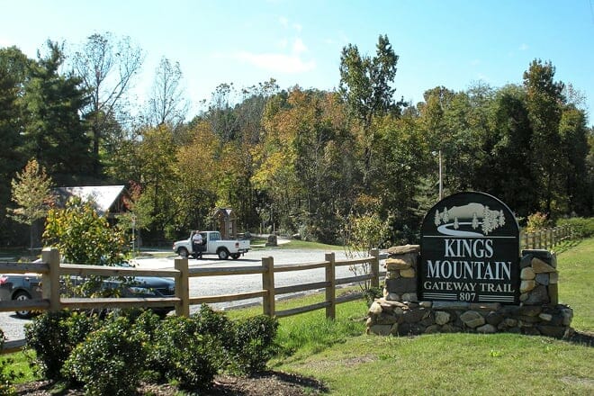 kings mountain gateway trail