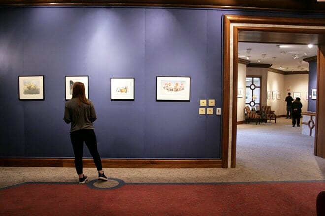 malouf abraham family art center