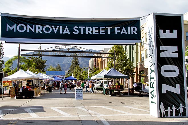 monrovia friday night family street fair