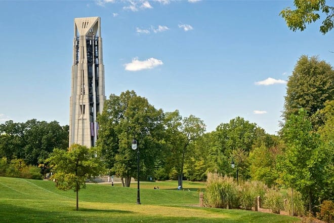 moser tower and millennium carillon