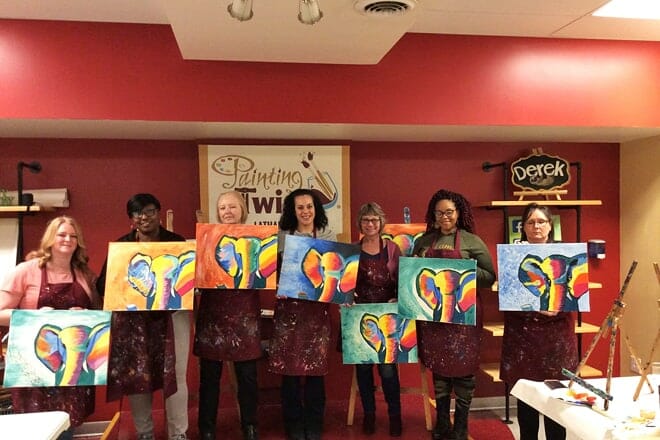 painting with a twist