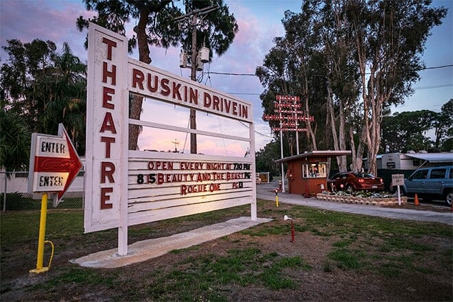 ruskin family drive-in