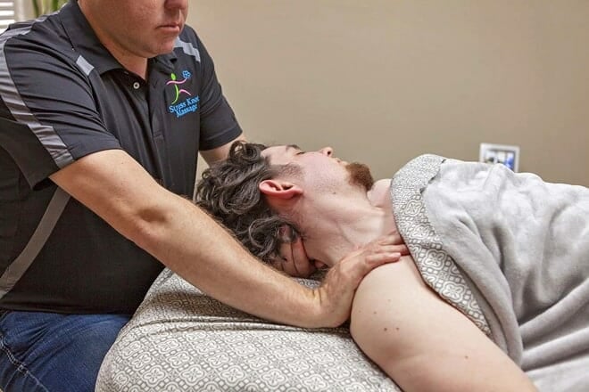 stress knot massage