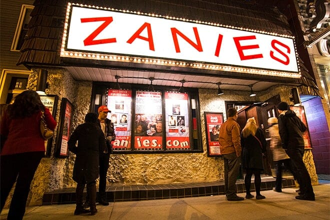 zanies comedy club