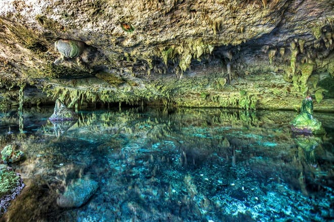 cenotes dos ojos