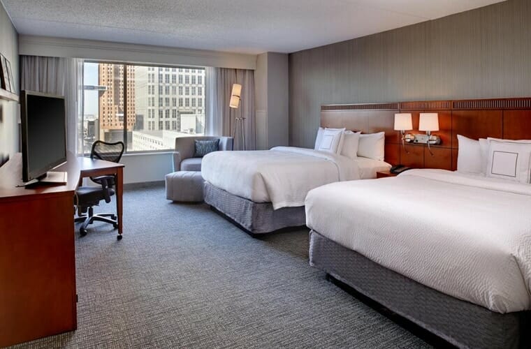 courtyard by marriott detroit downtown