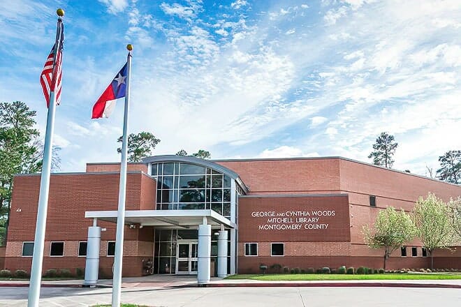 george & cynthia woods mitchell library