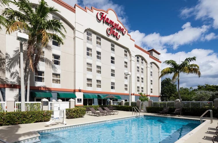 hampton inn fort lauderdale airport north cruise port