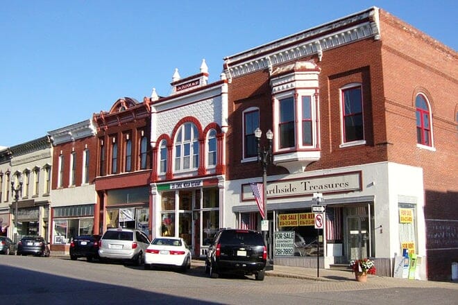 historic downtown liberty