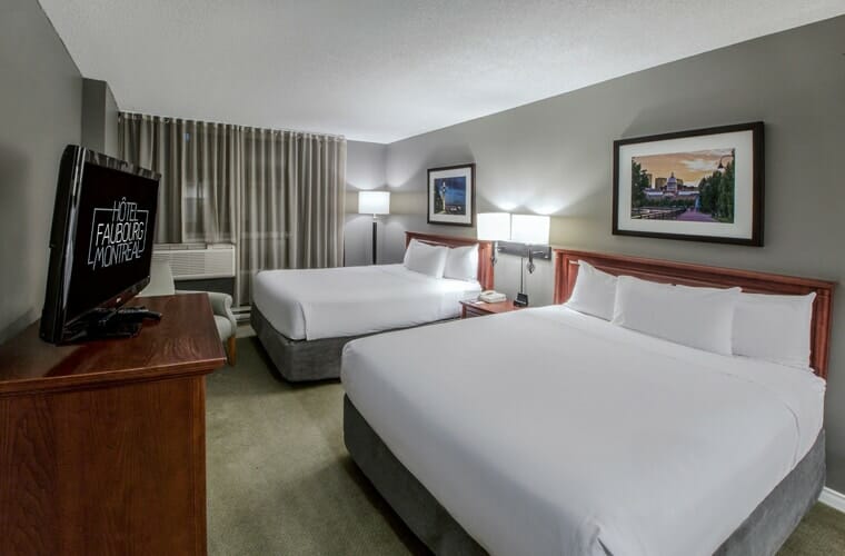 hotel faubourg montreal
