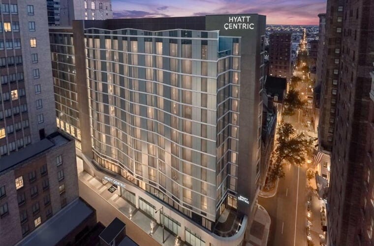 hyatt centric center city philadelphia