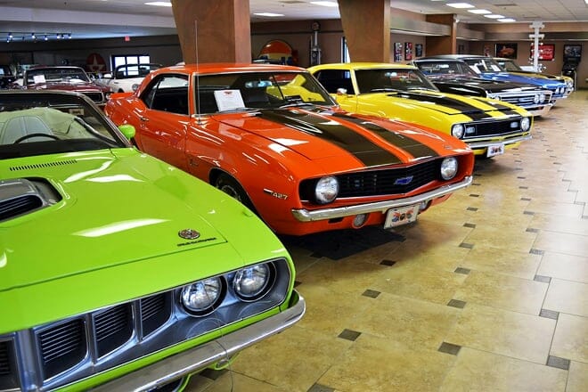 ideal classic cars museum and showroom