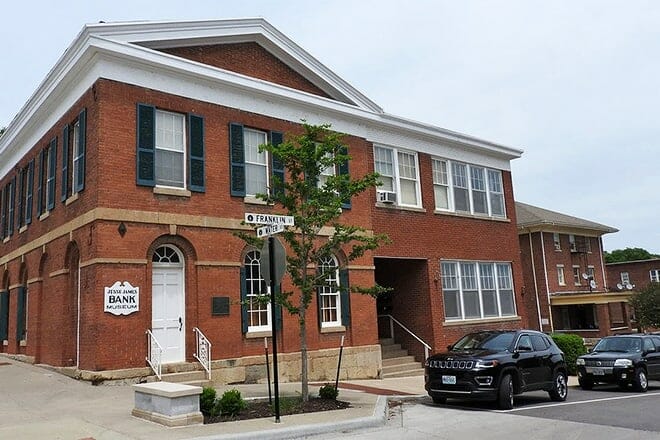 jesse james bank museum