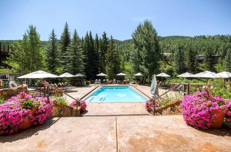 lion square lodge at the gondola