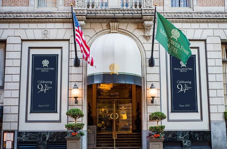 mayflower park hotel