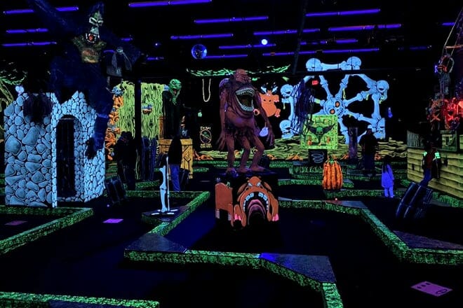 monster mini golf