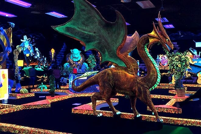 monster mini golf